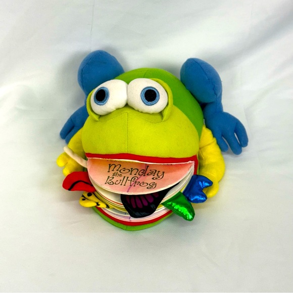Toys | Monday The Bullfrog A Huggable Puppet Concept Book About The ...